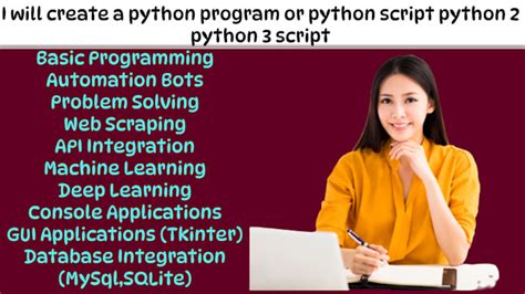 create a python program or python script by chloethea654 fiverr