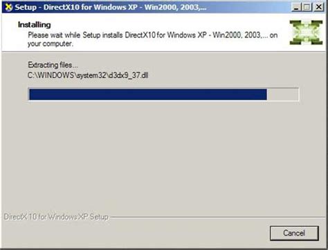 Install DirectX On XP With DirectX RC Pre Fix