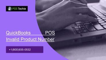 QuickBooks POS Invalid Product Number QB Error Code Presentation Free To Download