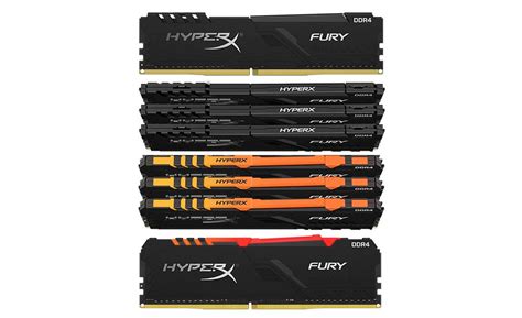 HyperX Gives Fury DDR4 RAM The RGB Treatment Tom S Hardware