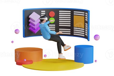 Creative Digital Development And Augmented Reality Concept Virtual Reality Development Process