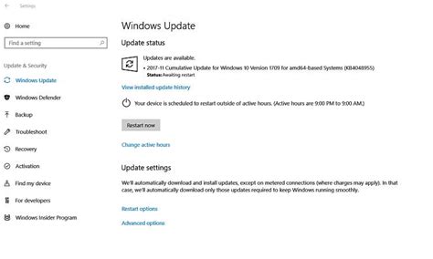 Any Assistance Again Windows Update Kb4048955 Just Not Installing