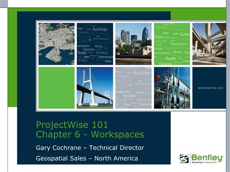 ppt projectwise 101 chapter 6 workspaces powerpoint presentation