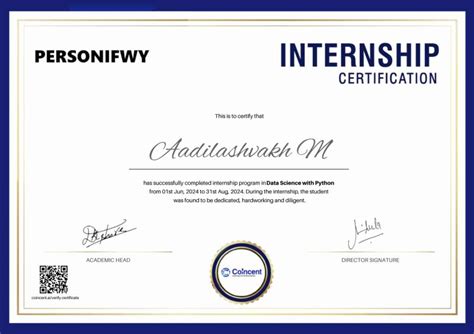 Aadilashvakh M On Linkedin Datascience Python Internshipcomplete Coincentlnternship