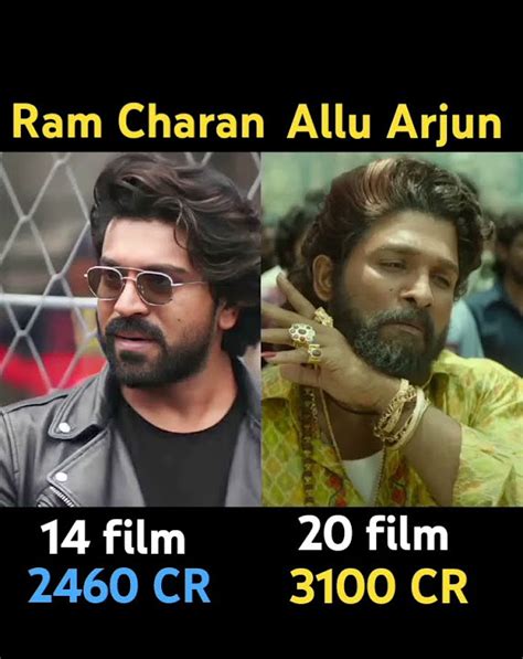 Allu Arjun V's Ram Charan movies #youtubeshorts - YouTube