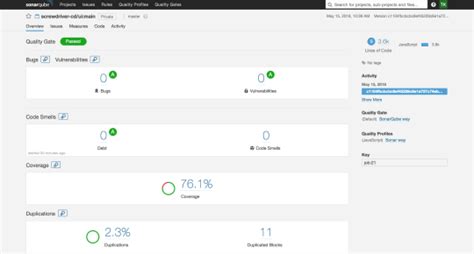 screwdriver — code coverage in screwdriver
