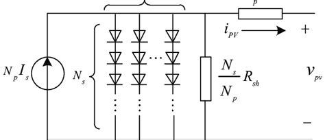 Circuit Diagram Of A Pv Array Download Scientific Diagram