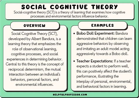 Social Cognitive Theory 10 Examples And Overview 2025