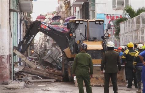 Suman Tres Las Víctimas En Derrumbe De Edificio De Viviendas En Cuba