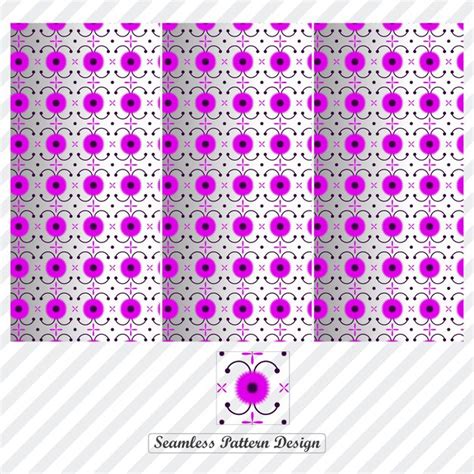 Premium Vector Seamless Pattern Background Template