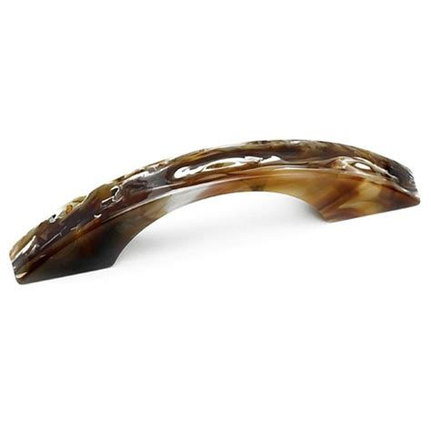 Plastic Swirl Arched Drawer Pull