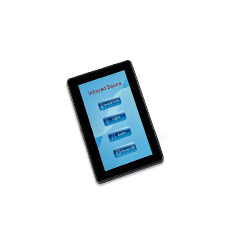 touch screen control panel 5 dynamic saunas direct