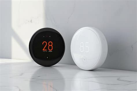 Premium Photo Smart Thermostat Isolated On White Background