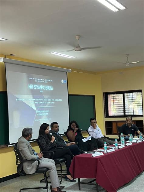 Jayashree Sapra On Linkedin On Behalf Of The Complete Team Of Hr Symposium Dept Of Bbapes