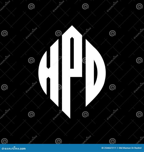 Xpo Circle Letter Logo Design With Circle And Ellipse Shape Xpo Ellipse Letters With