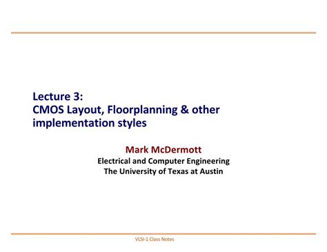 PDF Lecture Layout Floorplanningusers Ece Utexas Edu Mcdermot Vlsi Main Lectures Lecture
