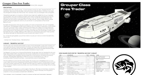 Yet Another Traveller Blog Grouper Class Free Trader Yet Another Traveller Blog Grouper Class Free Trader