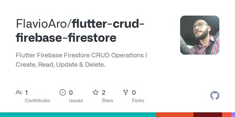 Github Flavioaroflutter Crud Firebase Firestore Flutter Firebase