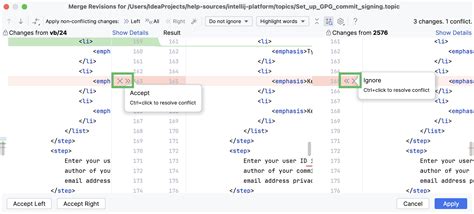 Resolve Git Conflicts Intellij Idea Documentation