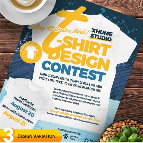 T Shirt Design Contest Flyer