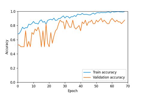 Train Validation Accuracy Graph Of Mobilenet V3 Model Trained On