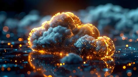 Premium Photo Cloud Computing Boosts Company Agility And Cyber