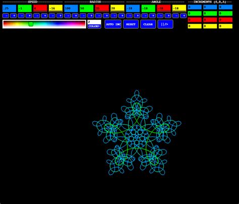 Spirograph Playground Python App Link And Description In Comment R