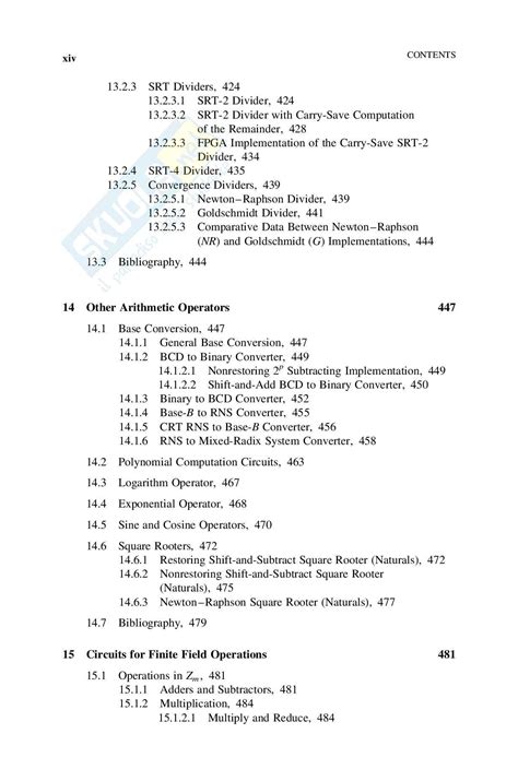synthesis of arithmetic circuits