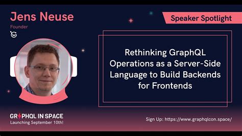 Jens Neuse Rethinking GraphQL Operations As A Server Side Language To