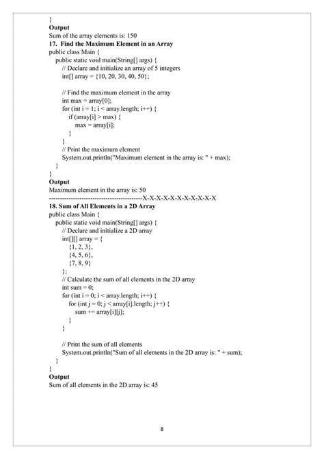 Simple Java Program For Beginner With Easy Methodpdf