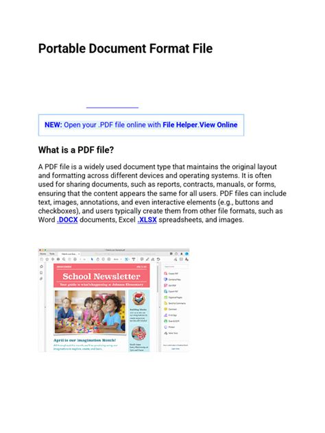 Portable Document Format File Pdf Microsoft Word Software