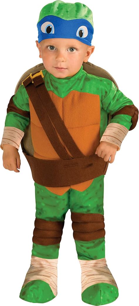 Nickelodeon Teenage Mutant Ninja Turtles Leonardo Romper Shell And Headpiece Clothing