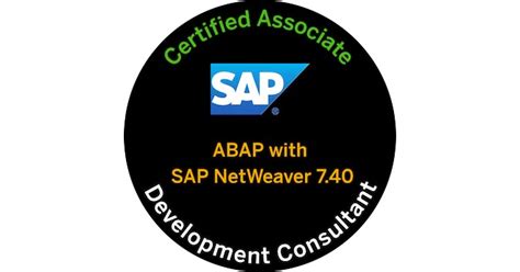 Sap Certified Development Associate Abap With Sap Netweaver 7 40 Was… Sergey Muratov