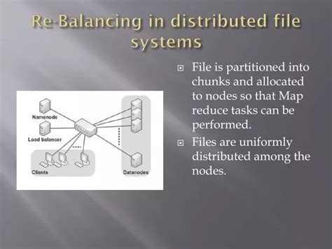 Ppt Efficient File Distribution In Hadoop Distributed File Systems