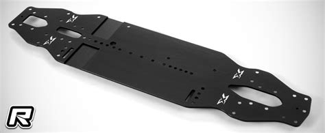 Red RC Xray T418 Aluminium Flex Standard Chassis