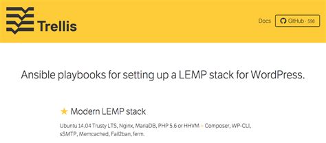 WordPress LEMP Stack Management With Trellis Imagewize