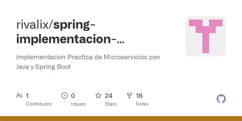 Github Rivalixspring Implementacion Microservicios Implementacion Practica De Microservicios