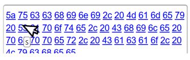 TEXT TO HEXADECIMAL CONVERTER