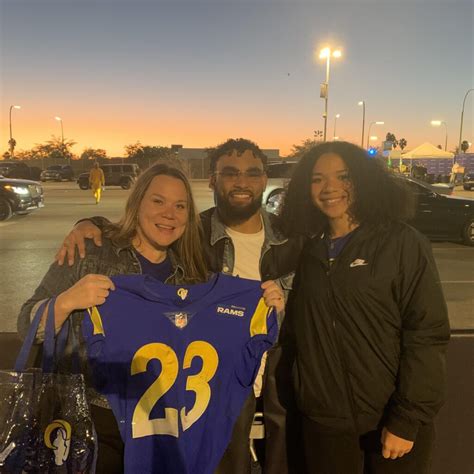 Kyren Williams Mother Taryn Williams Photos