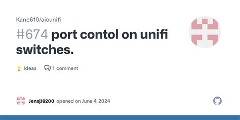 unifi integration feature request enable disable switch ports
