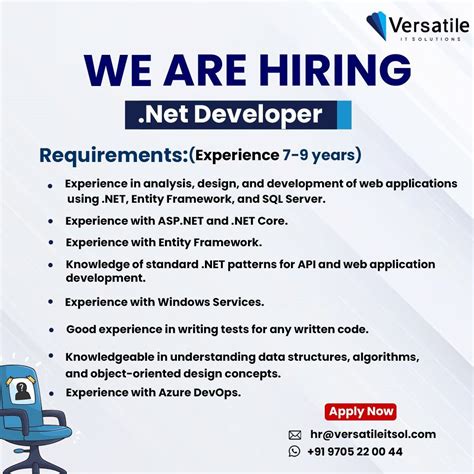 venkatesh vemula on linkedin hiring dotnetdeveloper techjobs careers