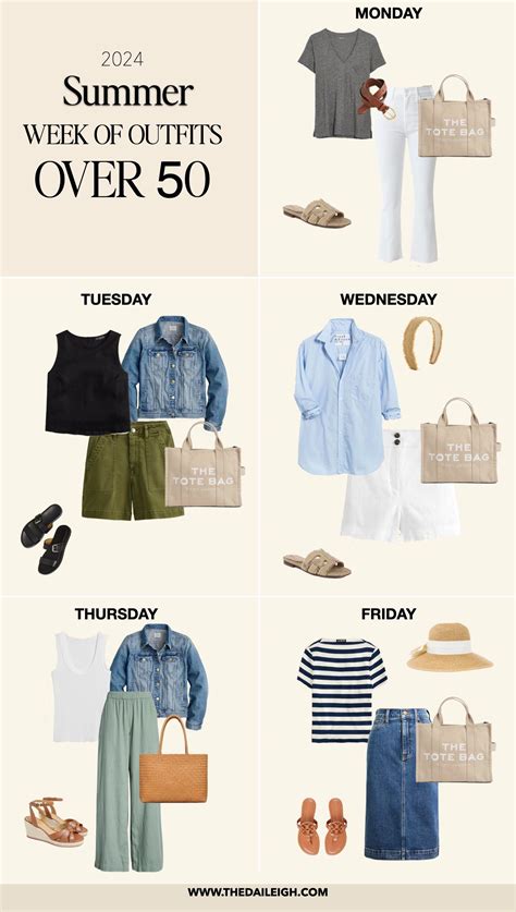 2024 Classic Summer Capsule Wardrobe For Women Over 50 — The Daileigh