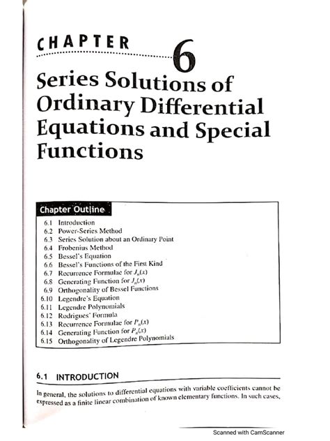 Power Series Solution Maths 2 Pdf