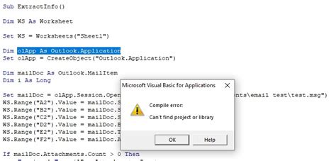 Excel Vba Solutions Extract Data From A Msg File To An Excel Sheet