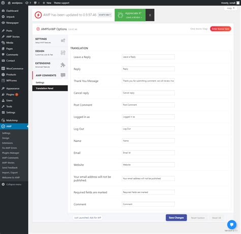 settings and options amp tutorials