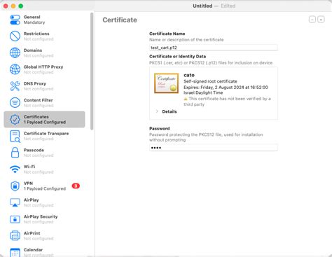 使用 Microsoft Intune 向 Macos 和 Ios 设备分发设备证书 知识库