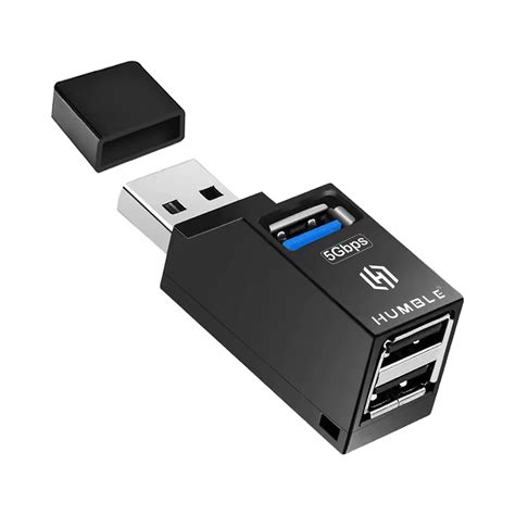 Humble 3 Ports Usb 3 0 2 0 Multiport Adapter With Transfer Speed Upto 5 Gbps Usb Expander Plug