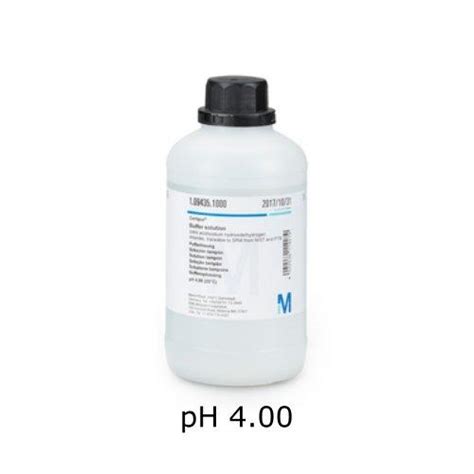 Calibration Buffer Solution Ph 4 00 1 Lt 109435 Merck Supelco Plant Tissue Culture