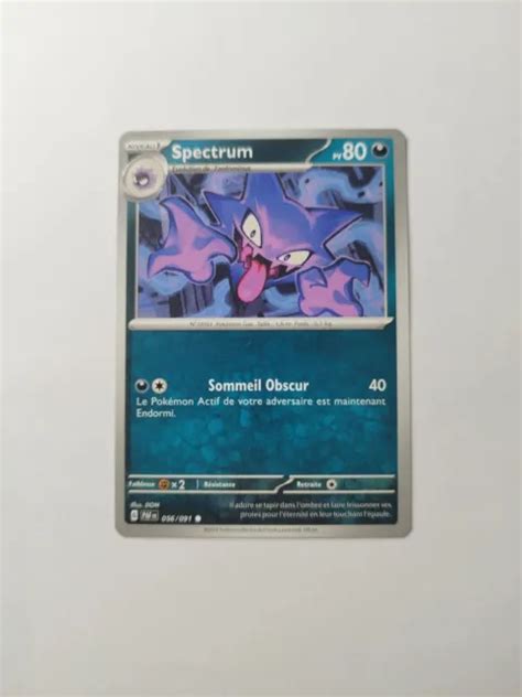 CARTE POKÉMON Spectrum 056 091 EV4 5 Destinées De Paldea EUR 1 00 PicClick FR