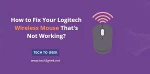 How To Fix A Logitech Keyboard Thats Not Working Tech Geek